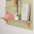 Wooden Pegboard Shelf | Large | Block Design