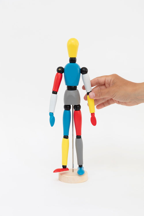Piet The Artist's Mannequin – Block Design
