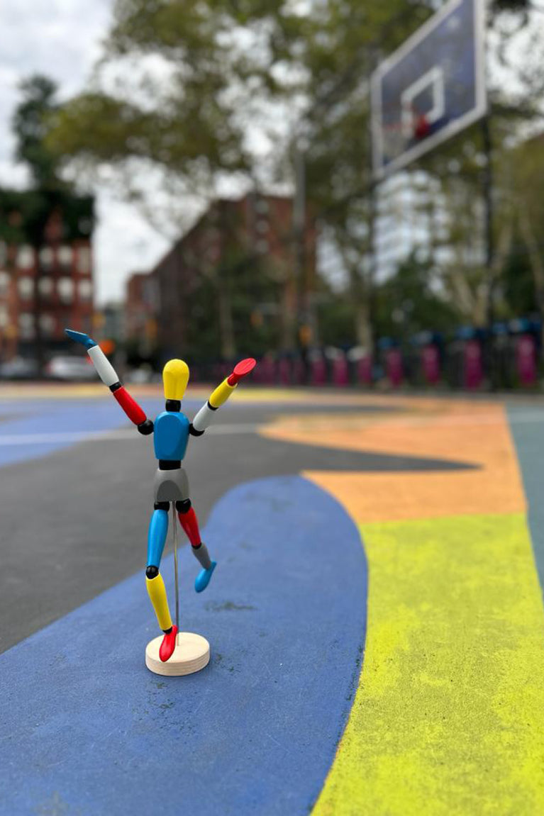 Piet The Artist's Mannequin – Block Design