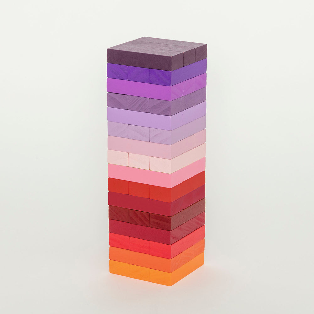 Warm Gradient Tower – Block Design