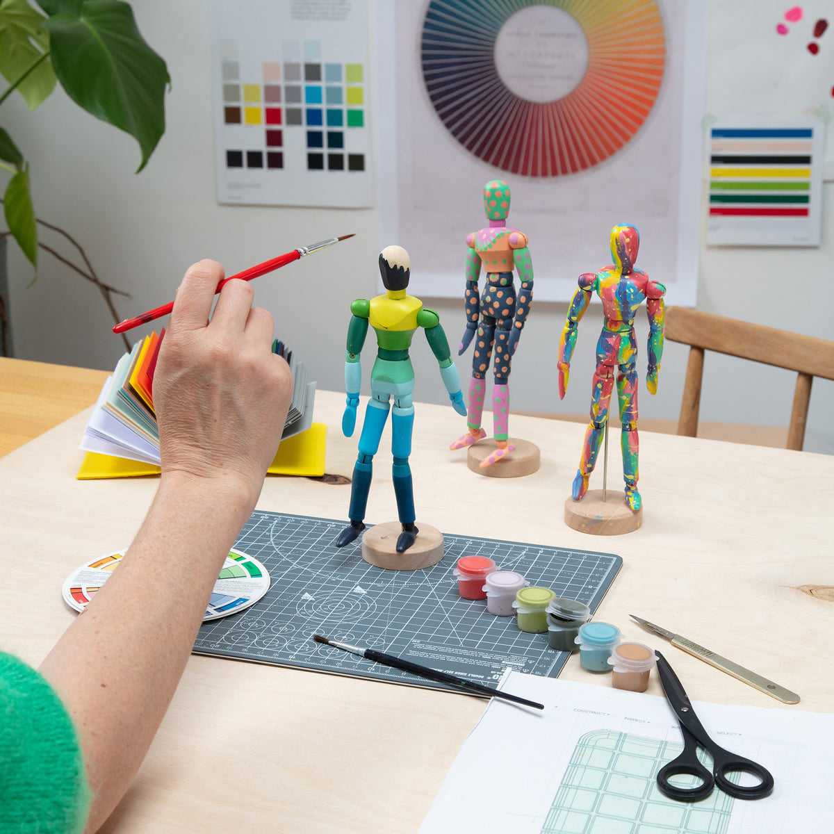 Paint and Pose – Block Design