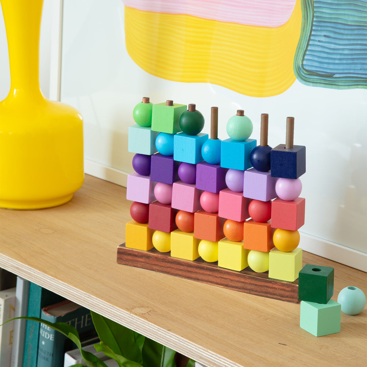 Four In A Row - Rainbow – Block Design
