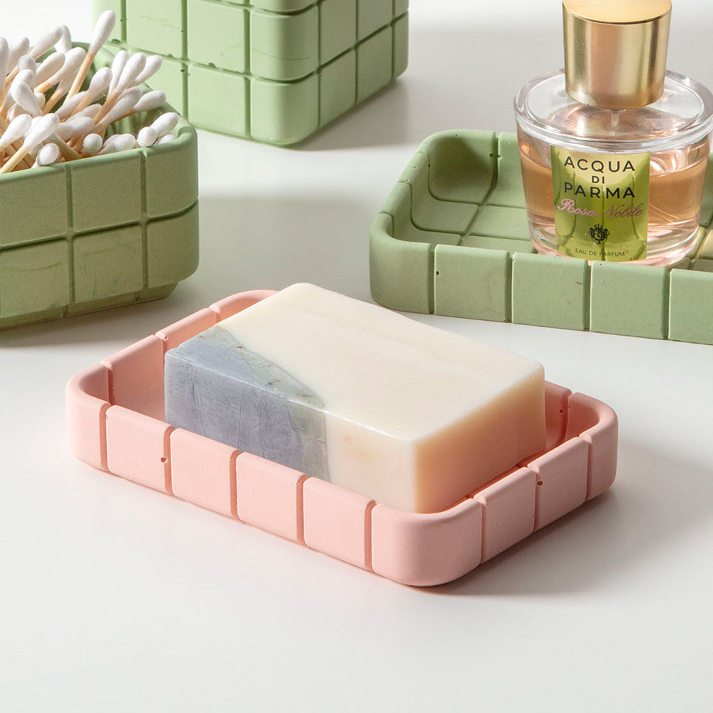 Tile Soap Dish – Block Design