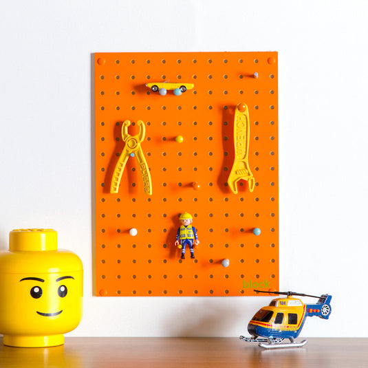 Small Pegboard | 300x405 mm | 9 Colours | Block Design UK